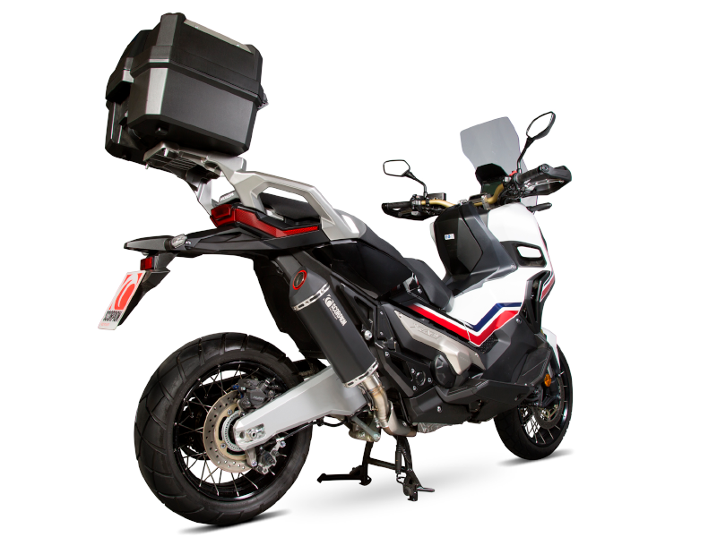 Exosto Escape Mofle Honda Xadv 750 Negro Serket Parallel Scorpion – Motos Hotwheels