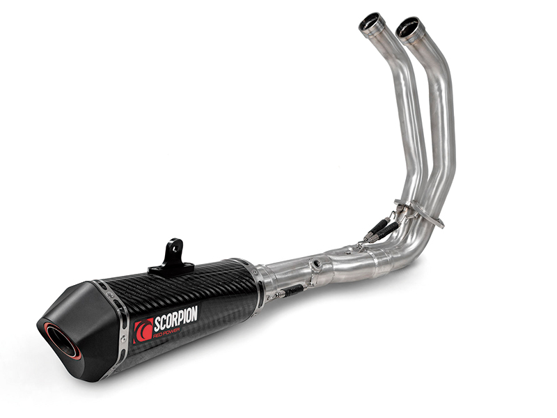 Exosto Escape Mofle Full System Serket Carbono Yamaha Mt 07 Scorpion ...