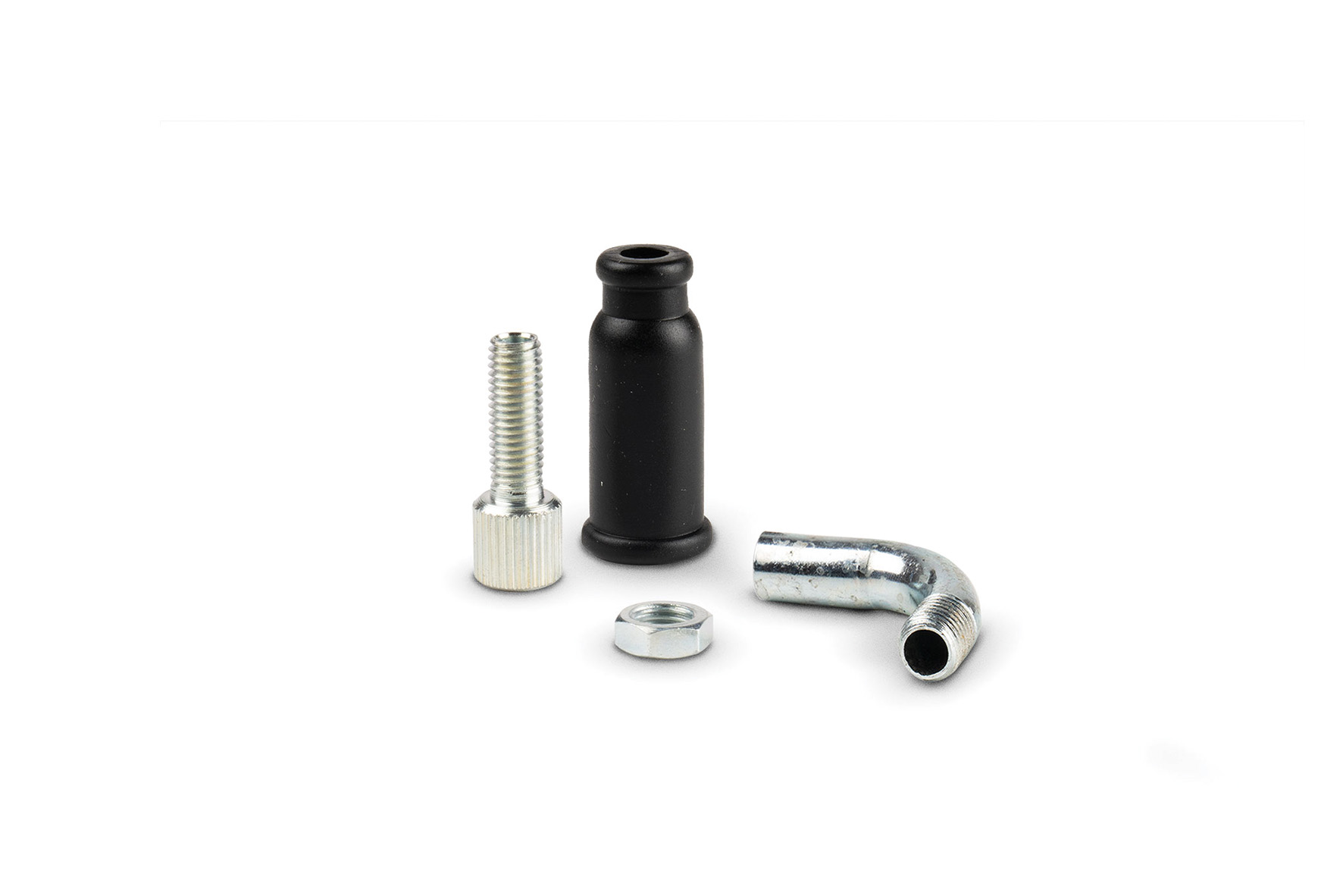 Conjunto conducto inclinado 90 ° Malossi